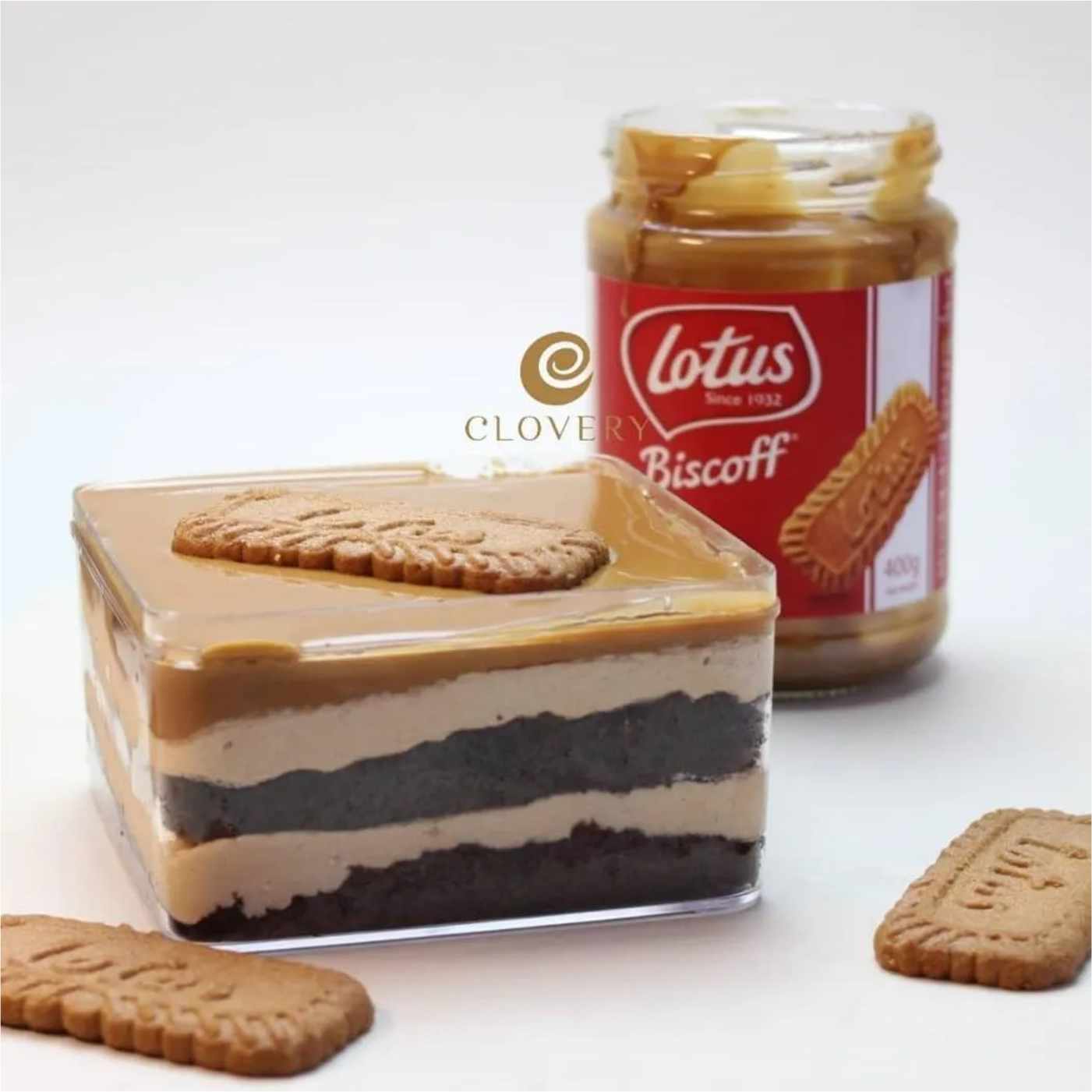 Lotus Biscoff Dessertbox – Clovery Cakes